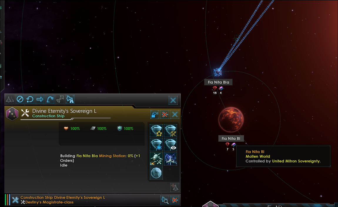 Stellaris - [v3.12.2] [54e1] Unable to build a mining Station around a celestial body after ...